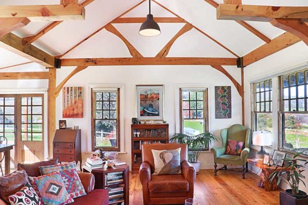 Traditional Heavy Timber Home - Big Mountain Homes