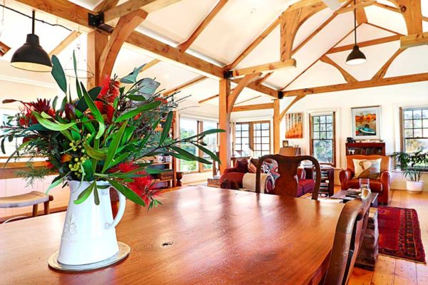 Traditional Heavy Timber Home - Big Mountain Homes