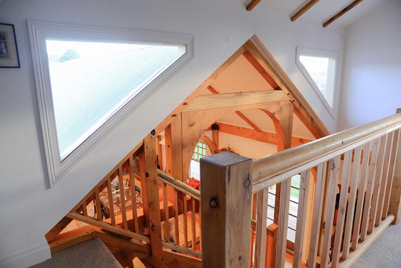 Traditional Heavy Timber Home - Big Mountain Homes