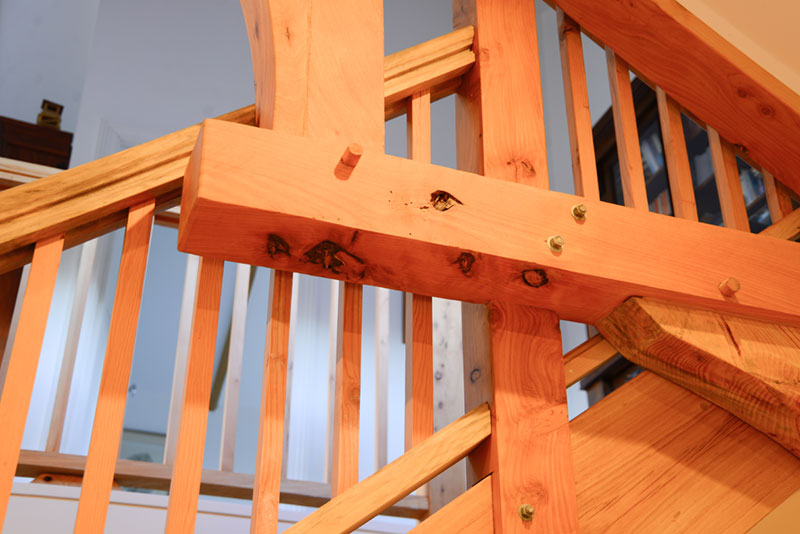 Traditional Heavy Timber Home - Big Mountain Homes